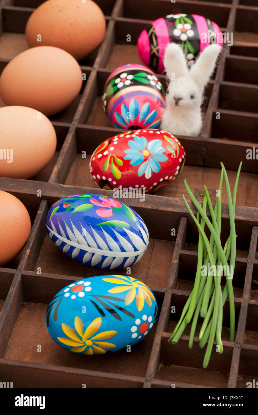 easter decoration bunny bunnies egg drawer chives chive model design ...
