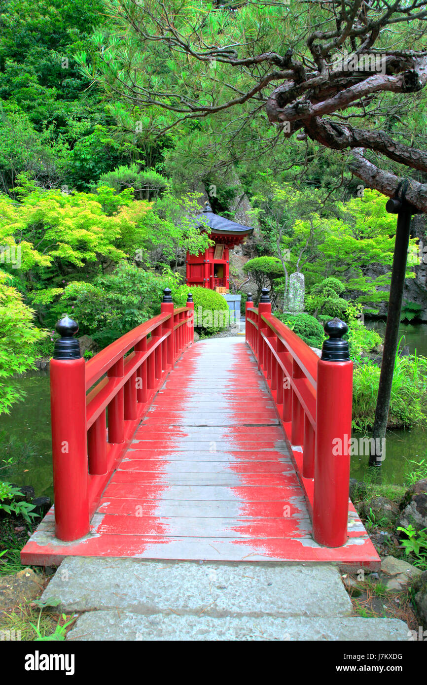 Oya-ji Temple Benten-do Garden Utsunomiya city Tochigi Japan Stock ...