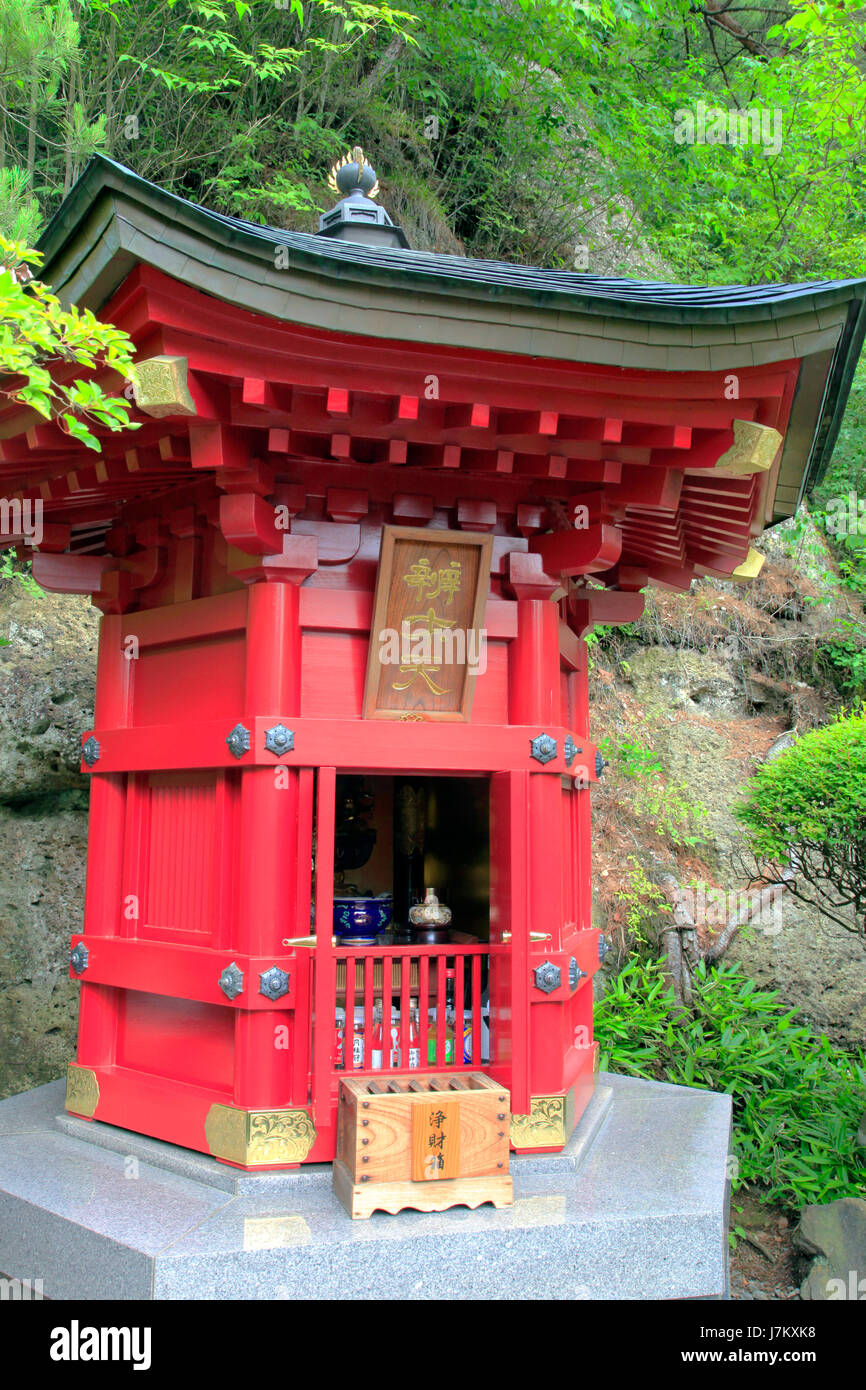 Oya-ji Temple Benten-do Garden Utsunomiya city Tochigi Japan Stock ...