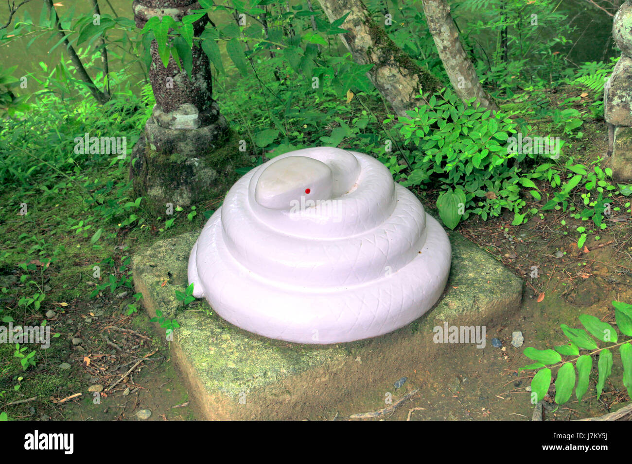 Oya-ji Temple Benten-do Garden Utsunomiya city Tochigi Japan Stock ...