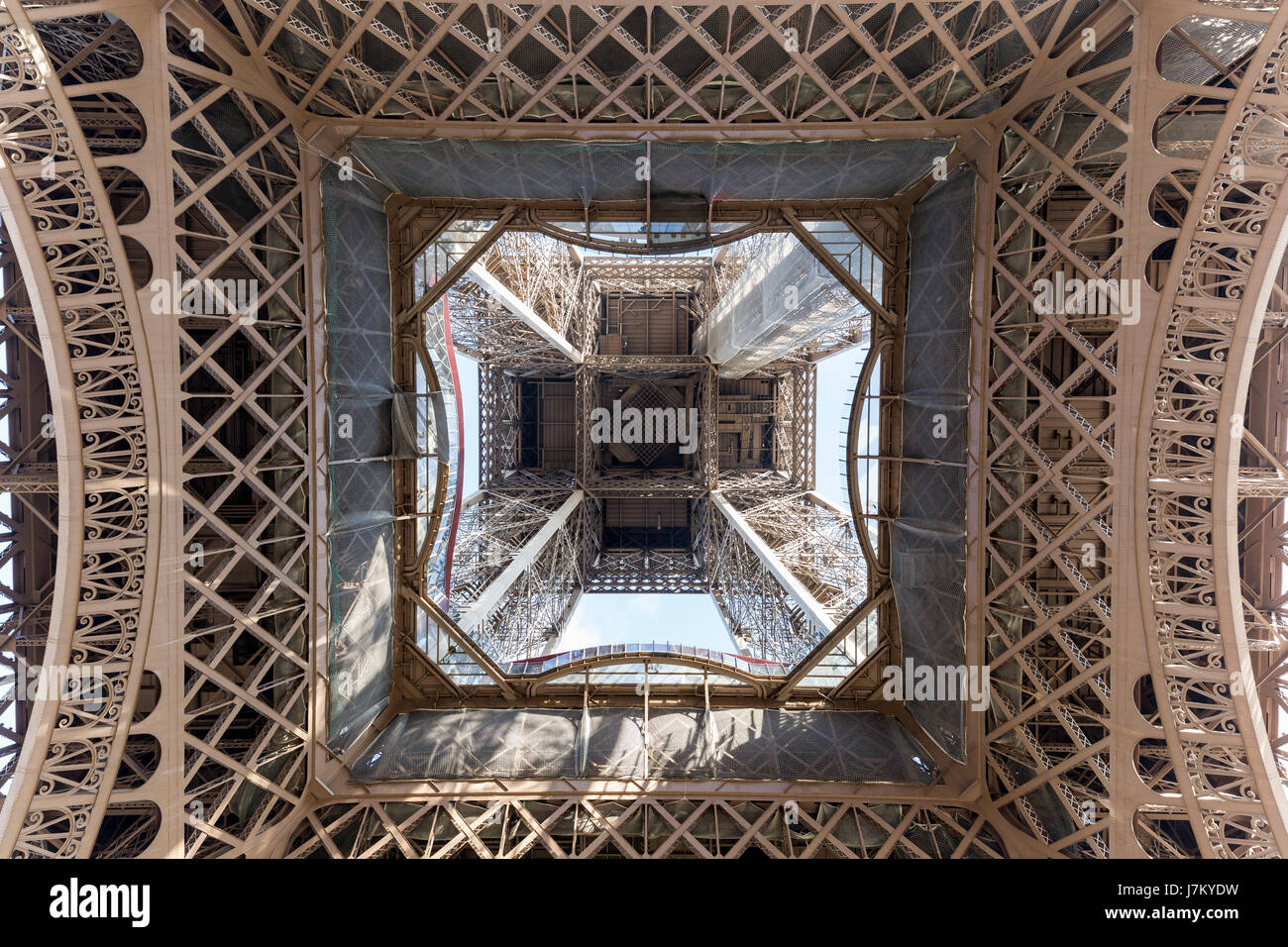Paris iron towers hi-res stock photography and images - Alamy