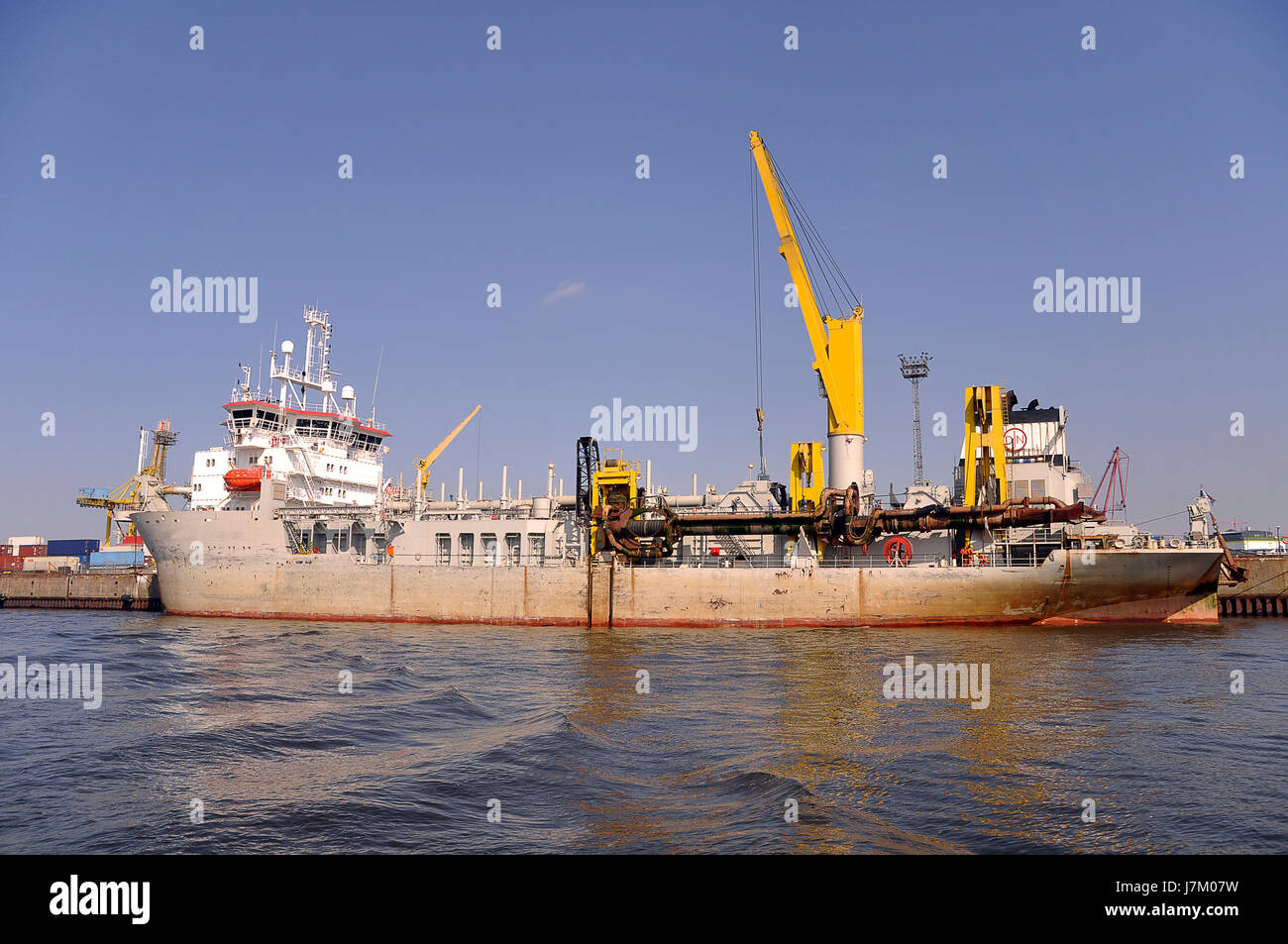 harbor dredger harbours cranes dredge crane industry navigation ...