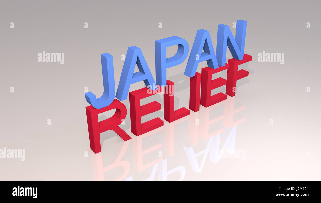 illustration relief disaster japanese japan text assistance help ...