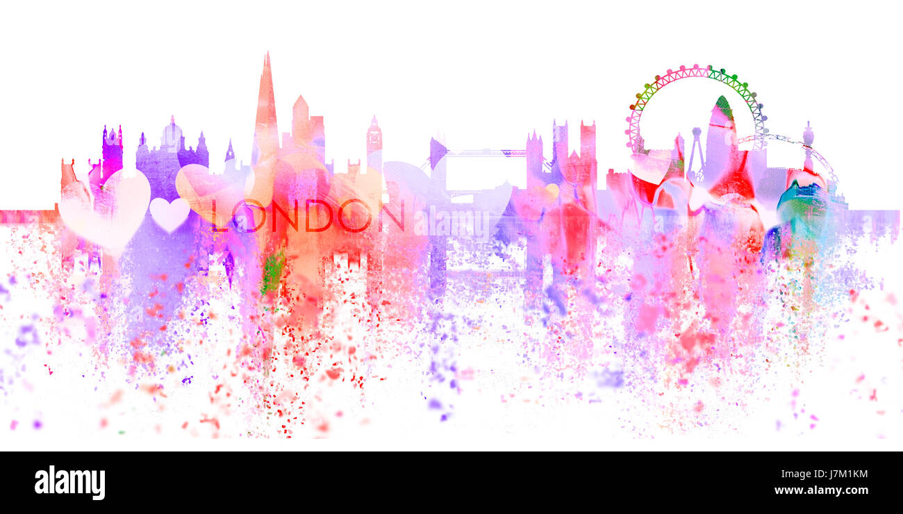 Love Your City - London Stock Photo - Alamy