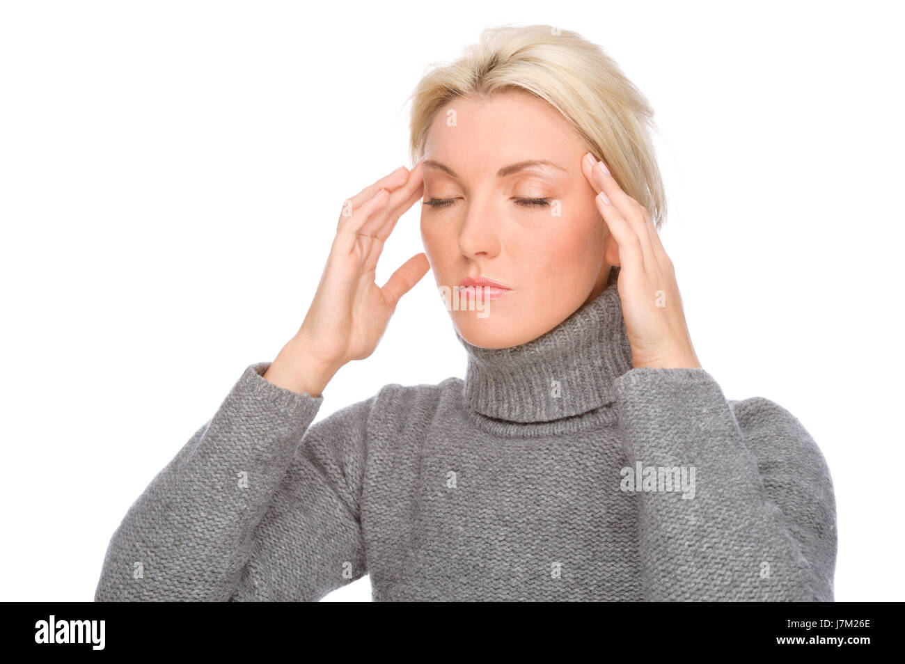 woman ache headache indisposition young younger disease illness ...