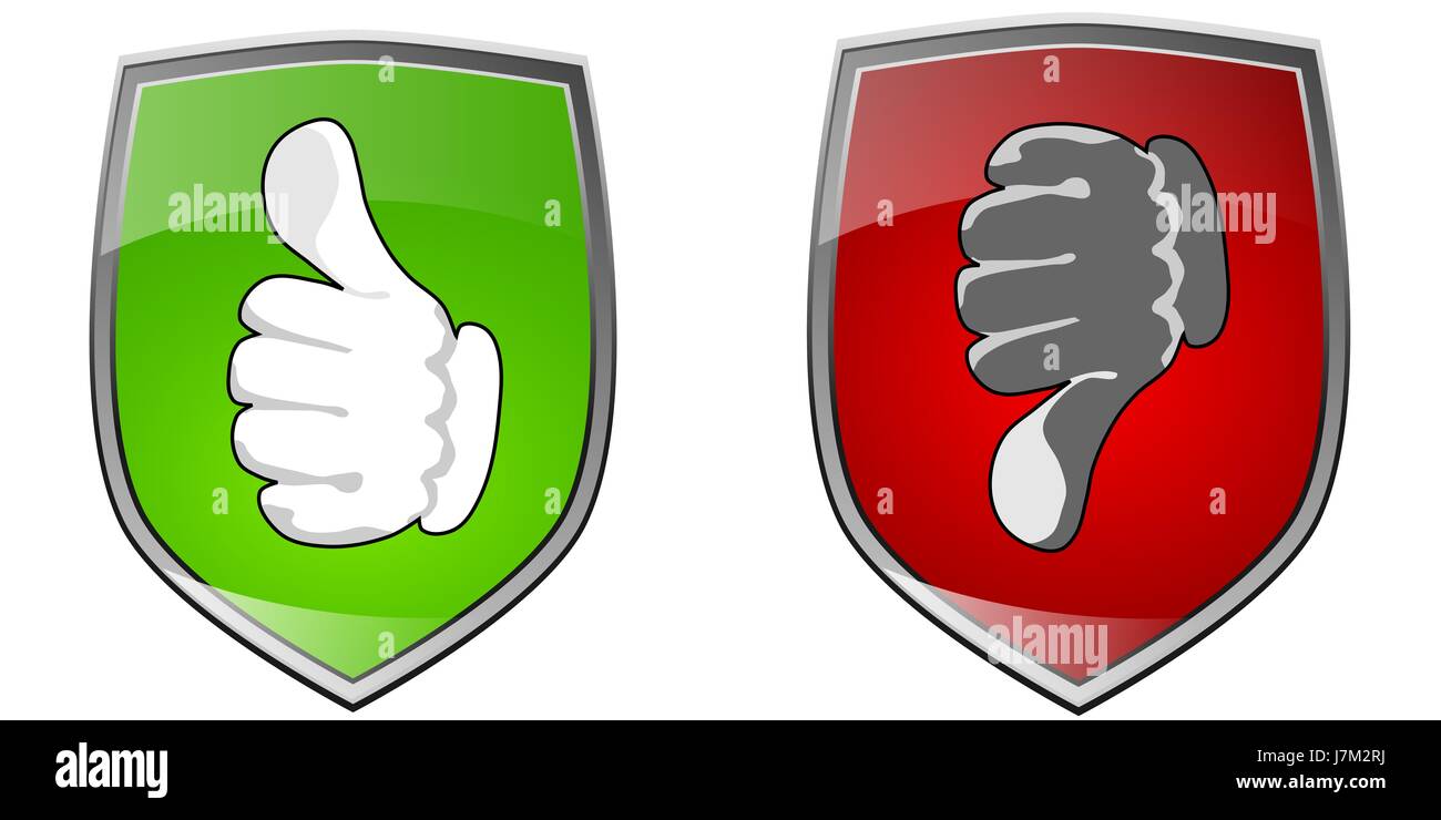 sign signal green down positive photo picture image copy deduction ...