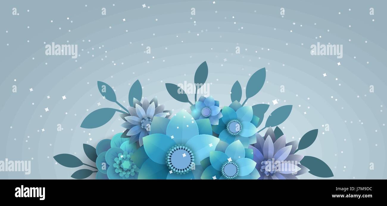 Beautiful spring bouquet composition Stock Vector Images - Alamy