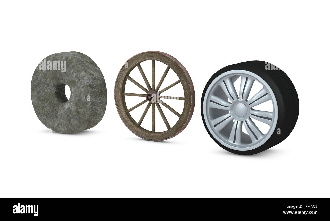 Stone age wheel hi-res stock photography and images - Alamy