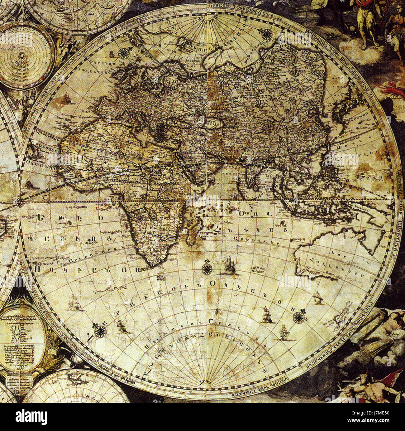 Old paper world map Stock Photo - Alamy Old paper world map Stock Photo - Alamy