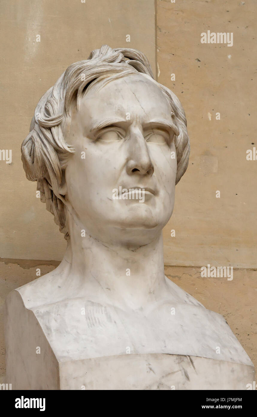 Arago David d'Angers Louvre RF659 Stock Photo - Alamy