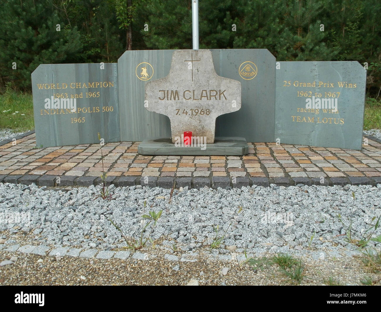 Motorsport memorials hi-res stock photography and images - Alamy