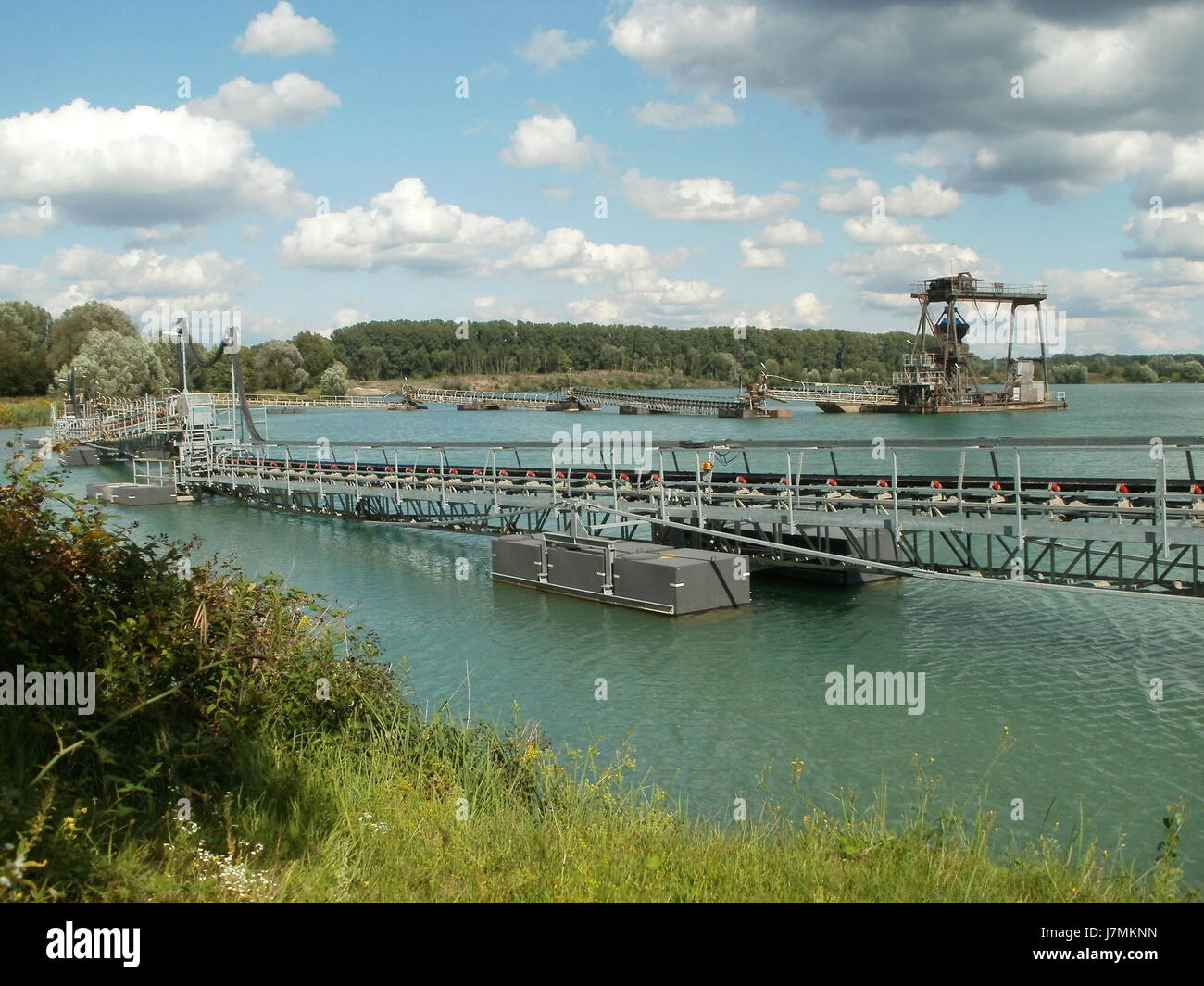 Sand extraction pits hi-res stock photography and images - Alamy