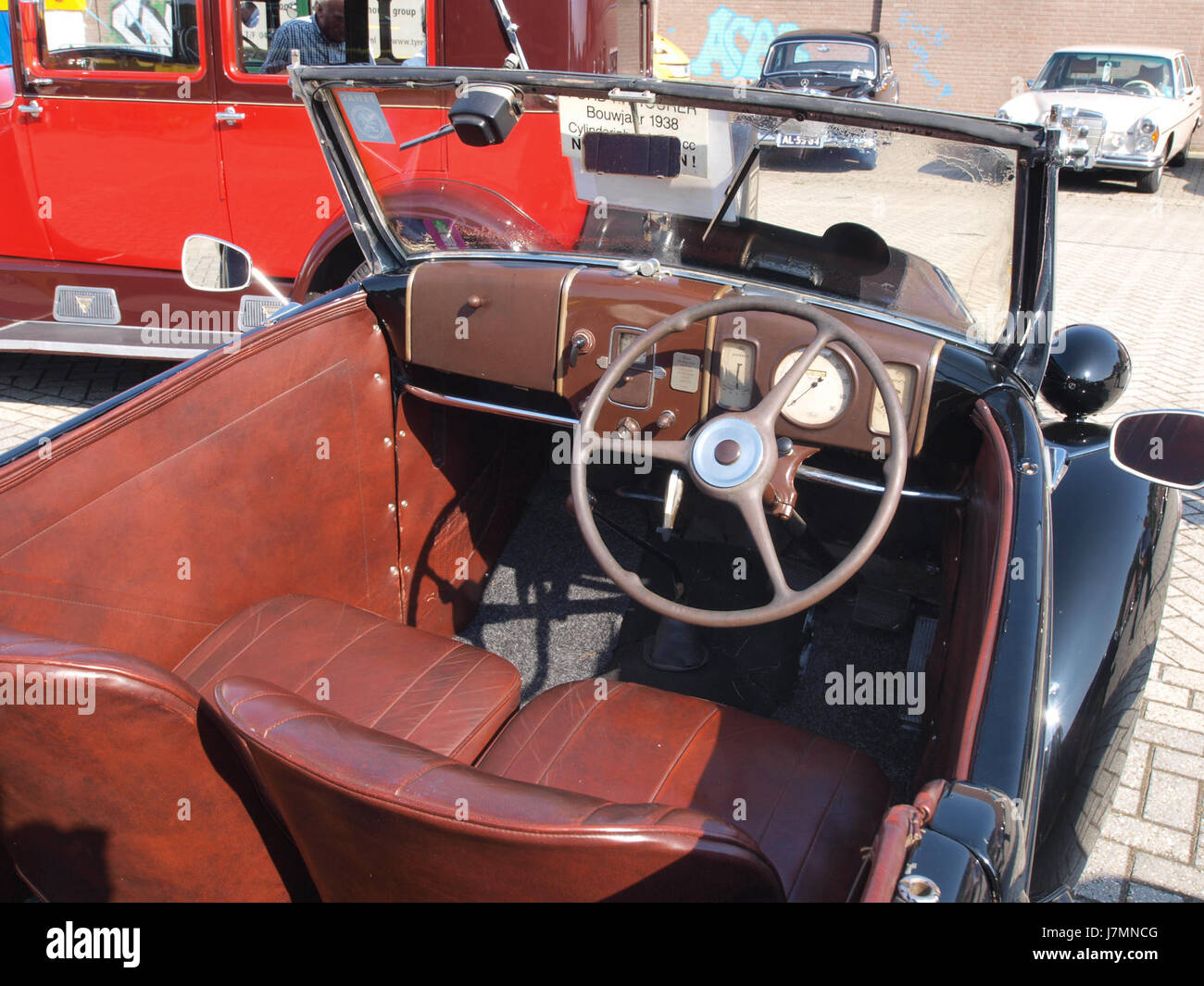 This photo from 1938 showcases a Ford C10, a classic vehicle from the ...