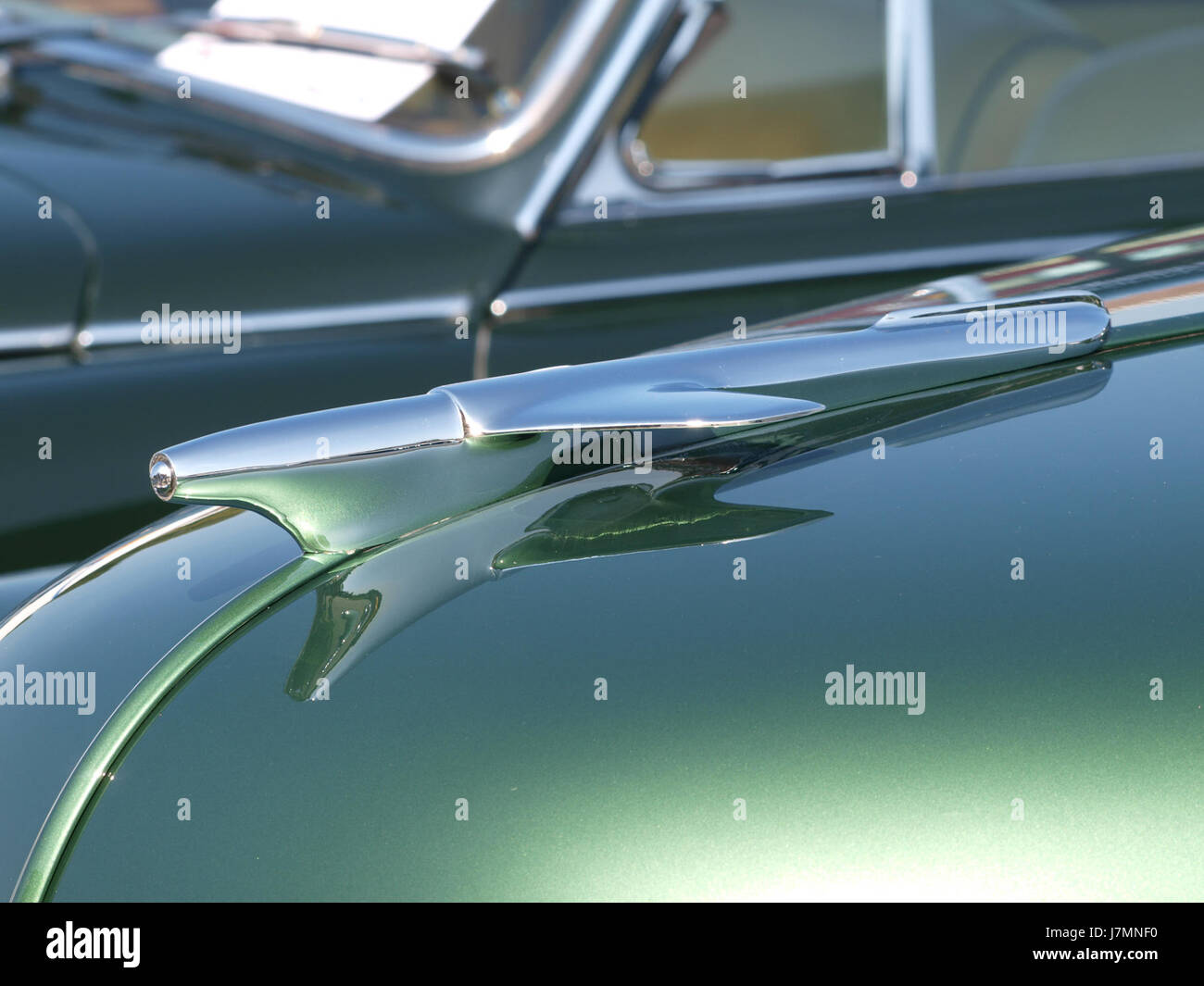 A 1951 photograph of a Chevrolet Powerglide, showcasing the car's ...