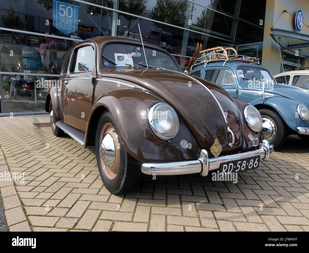 The 1949 Volkswagen, widely recognized for its iconic design ...