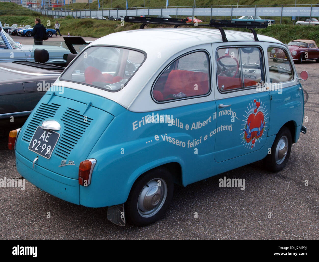 The 1963 Fiat 600D Multipla is a compact Italian vehicle known for its ...