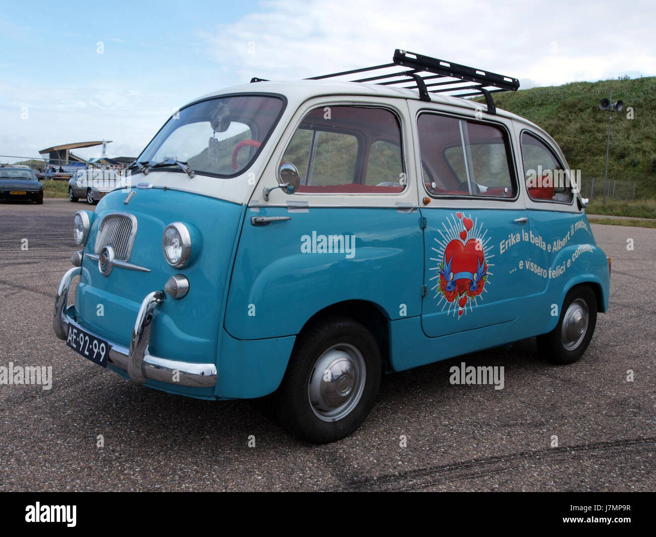 The 1963 Fiat 600D Multipla is a compact, multipurpose car produced by ...