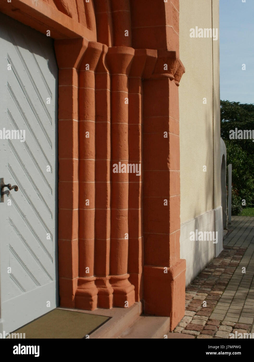 The St. Aegidius Church in Leimen, Germany, is a historic structure ...