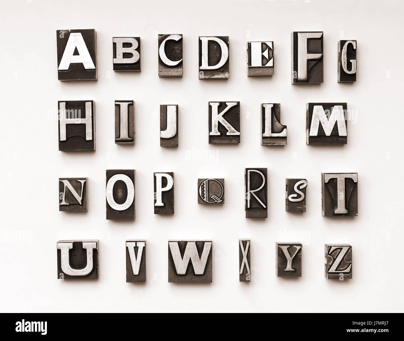 type model build communication letters letterpress alphabet characters ...