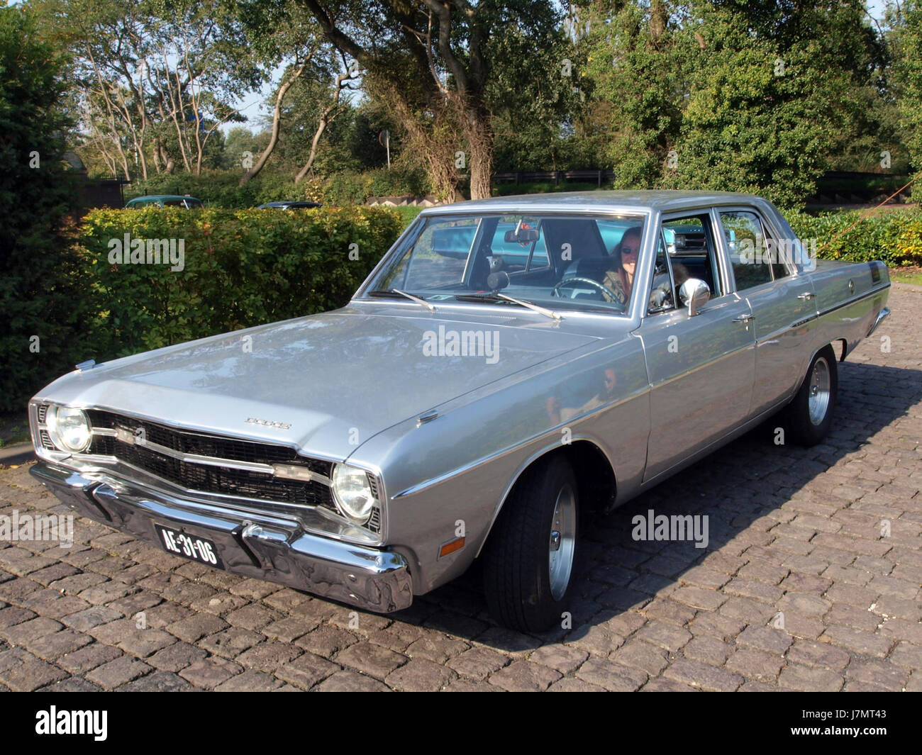 This is a photo of a 1969 Dodge Dart Custom, a classic American muscle ...
