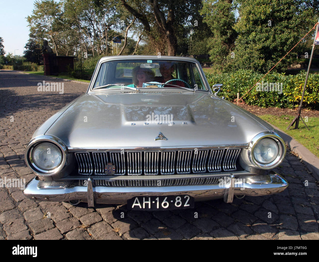 A 1963 photo of the Doge Dart, a compact car model produced by the ...