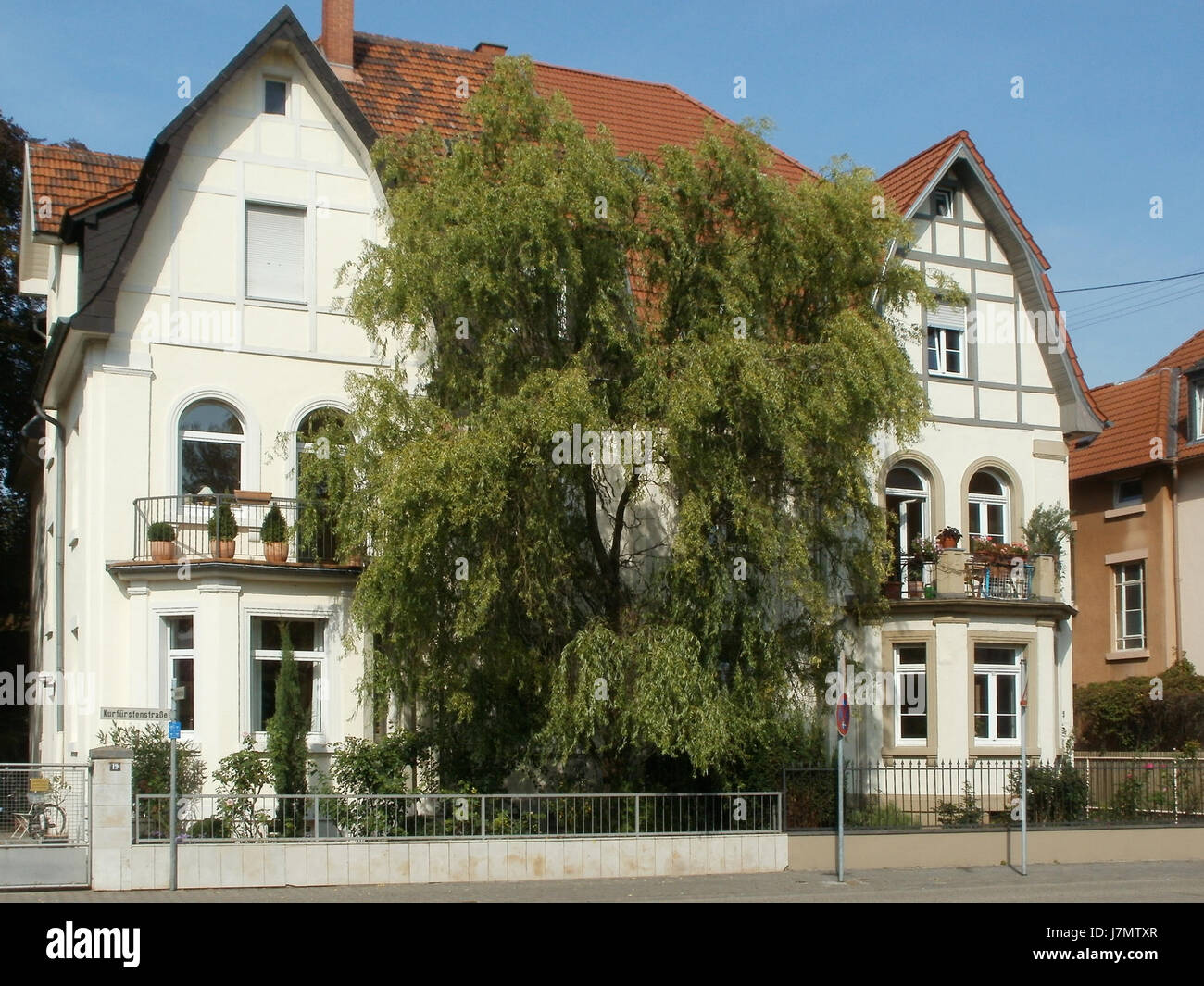 This image likely represents an address on Kurfuerstenstrasse in ...