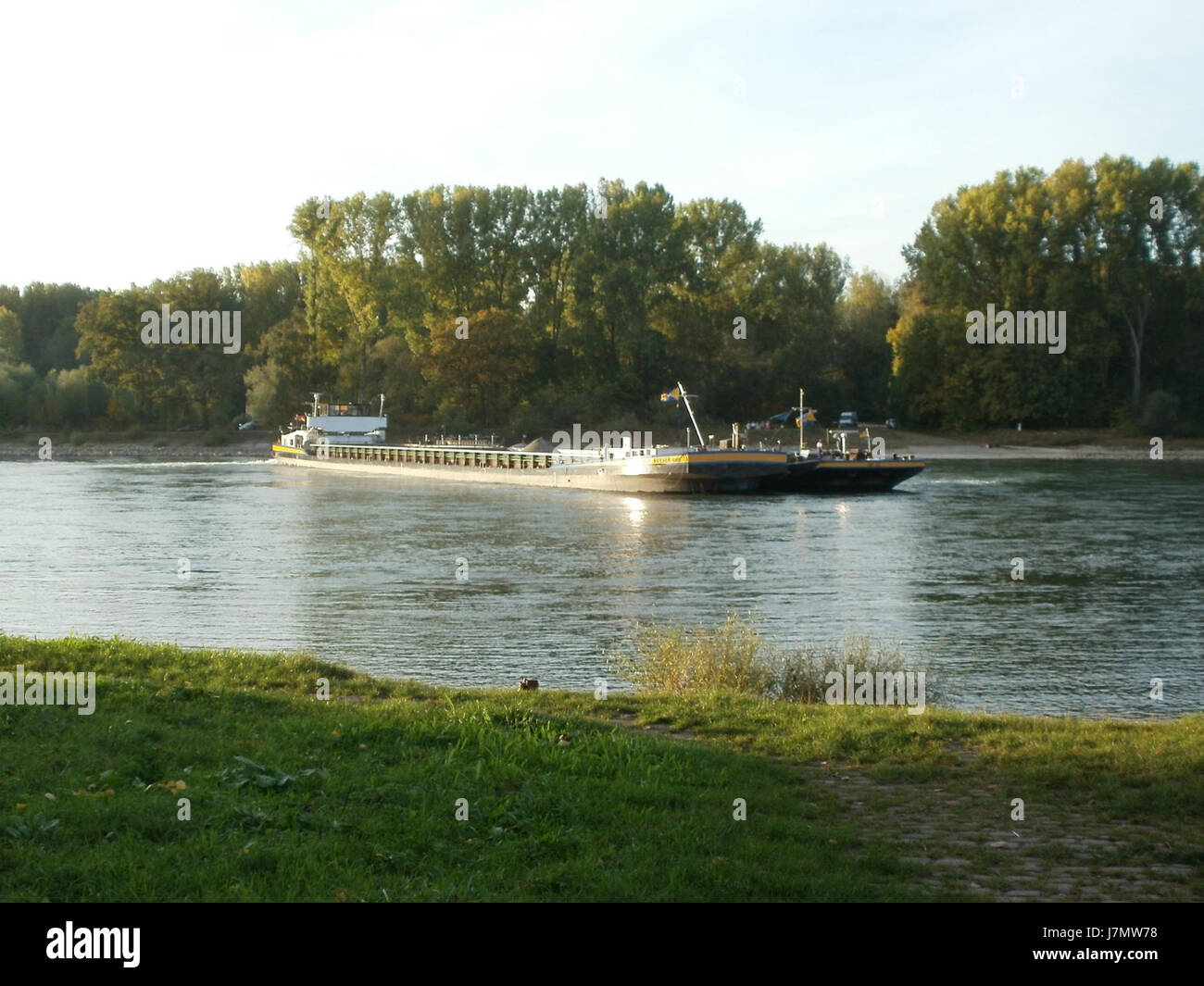A reference to a ship turning maneuver (Schiffswende) in Rheinhausen ...