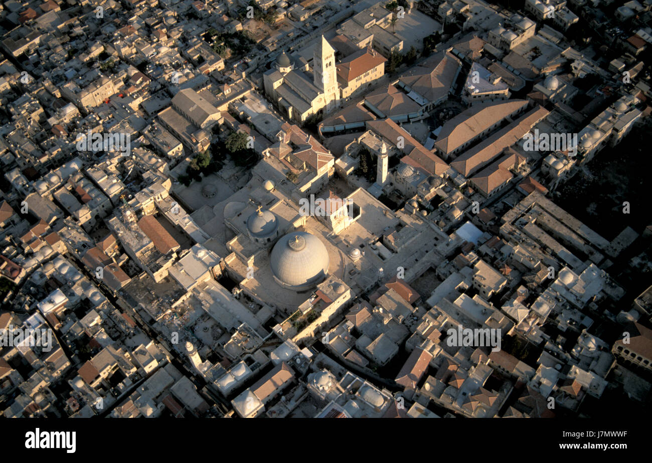 Israel, Jerusalem Old City, the Church of the Holy Sepulchre and the ...