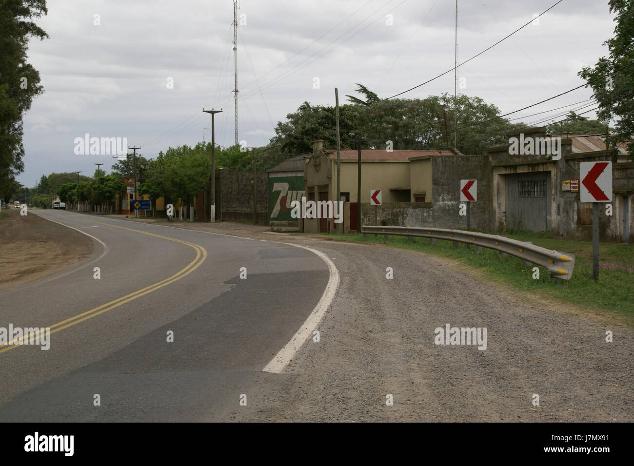 This photograph captures a scenic view along Ruta Nacional 8 in ...