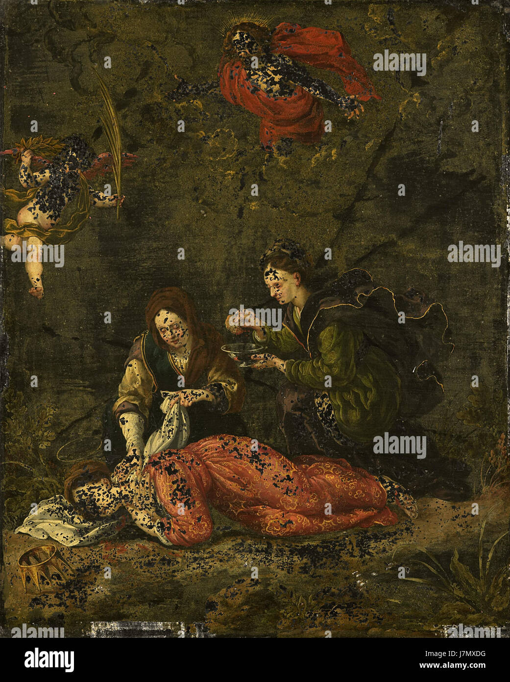 'De dood van de heilige Cecilia' translates to 'The Death of Saint ...
