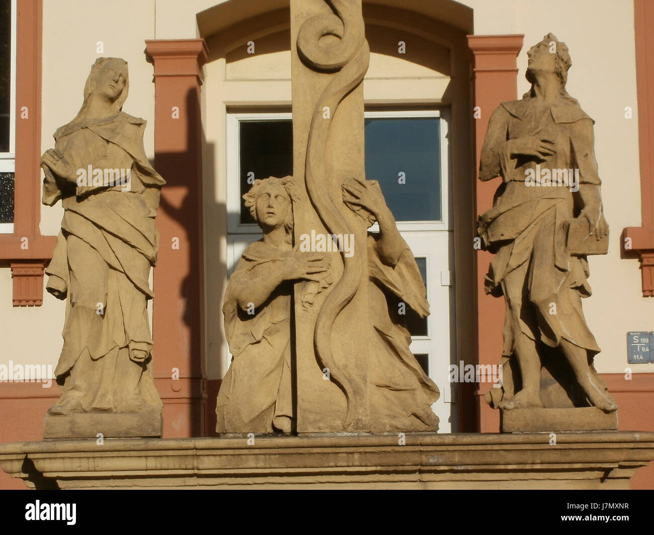 The 2011 depiction of the Crucifixion in Rheinsheim reflects a ...