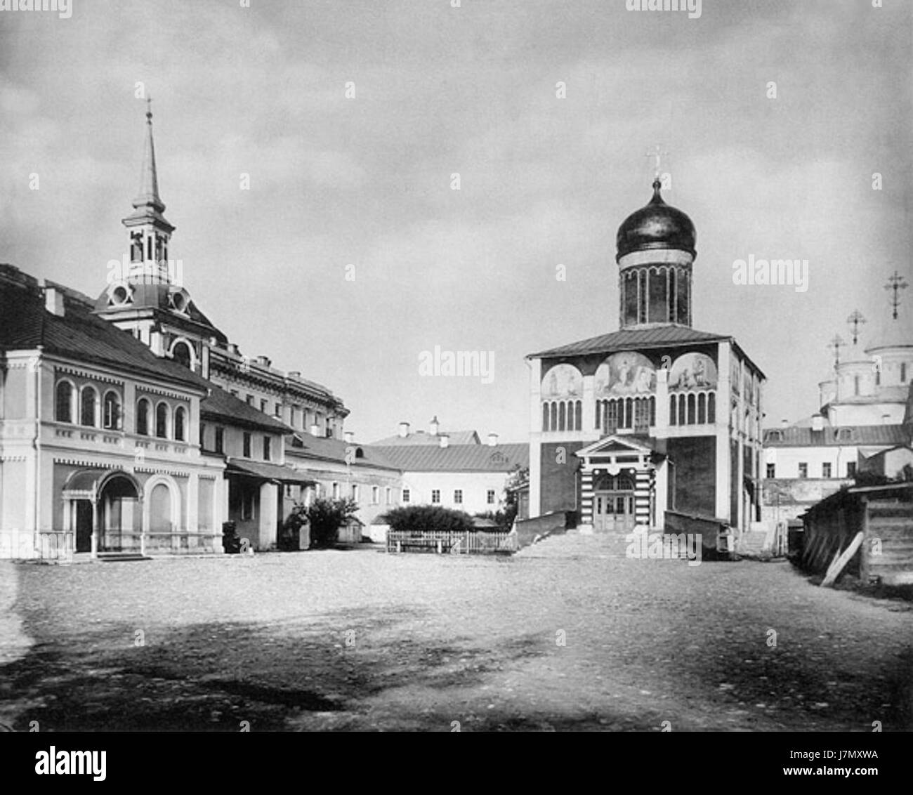 Chudov monastery Black and White Stock Photos & Images - Alamy