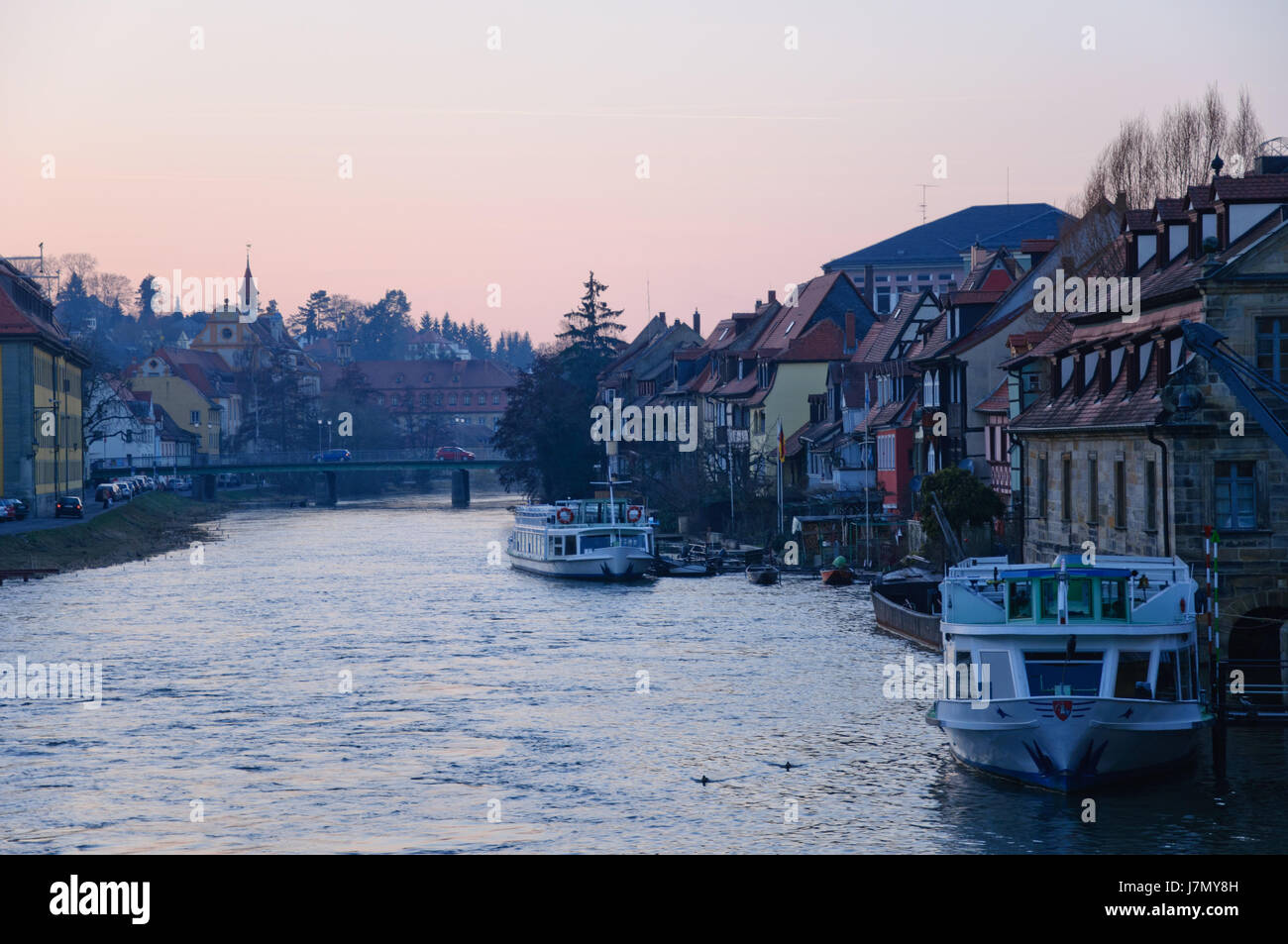 sunset old town evening scenery countryside nature house building ...