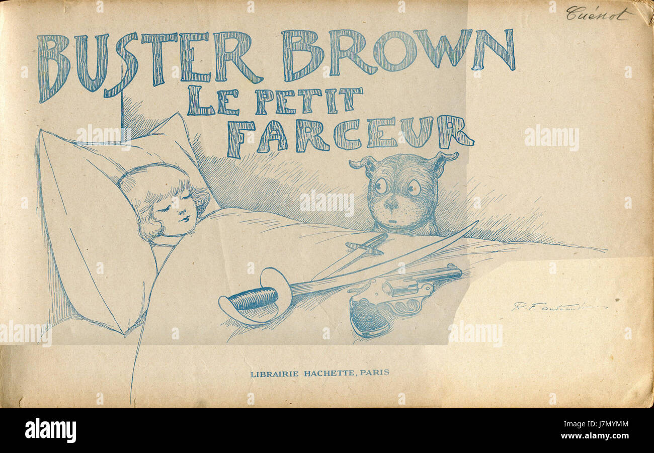Buster Brown is a classic character from American comics, known for his ...