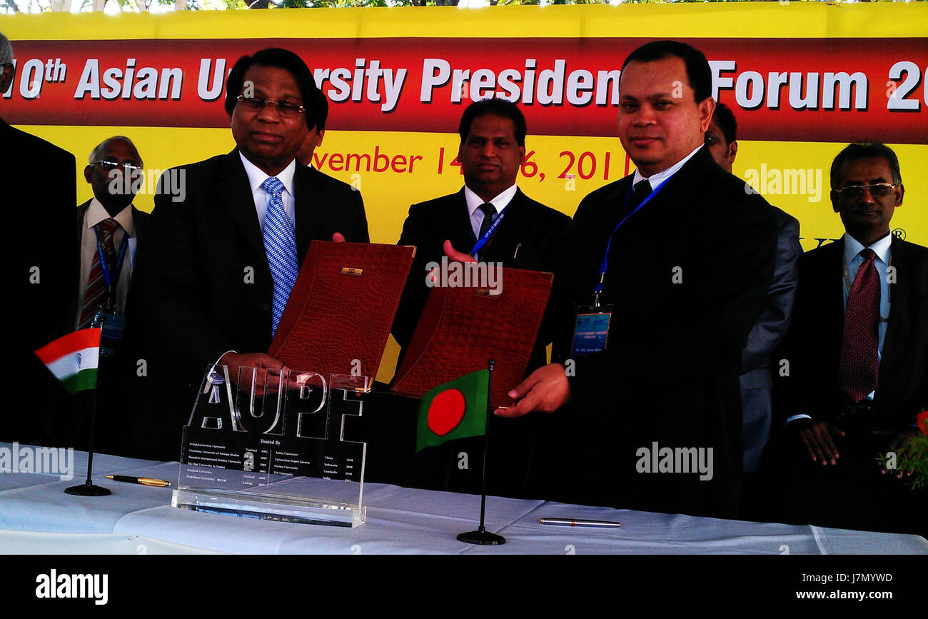 10th Asian university presidents forum 2011 Stock Photo - Alamy