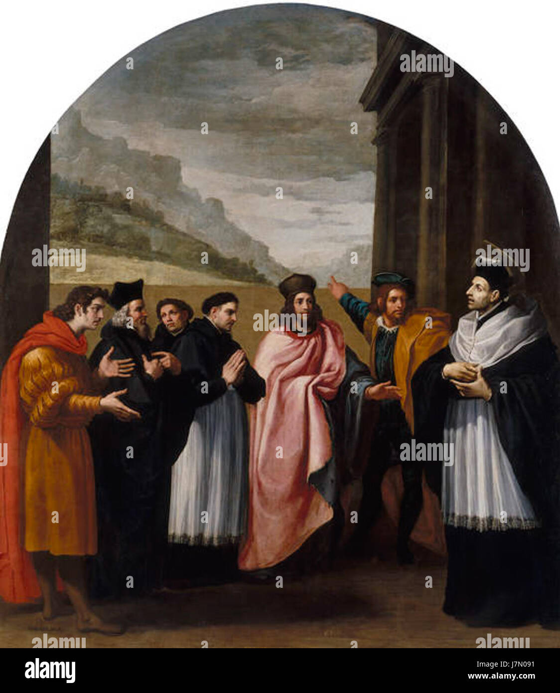 Carducho's paintings in the cloister of El Paular depict scenes from ...