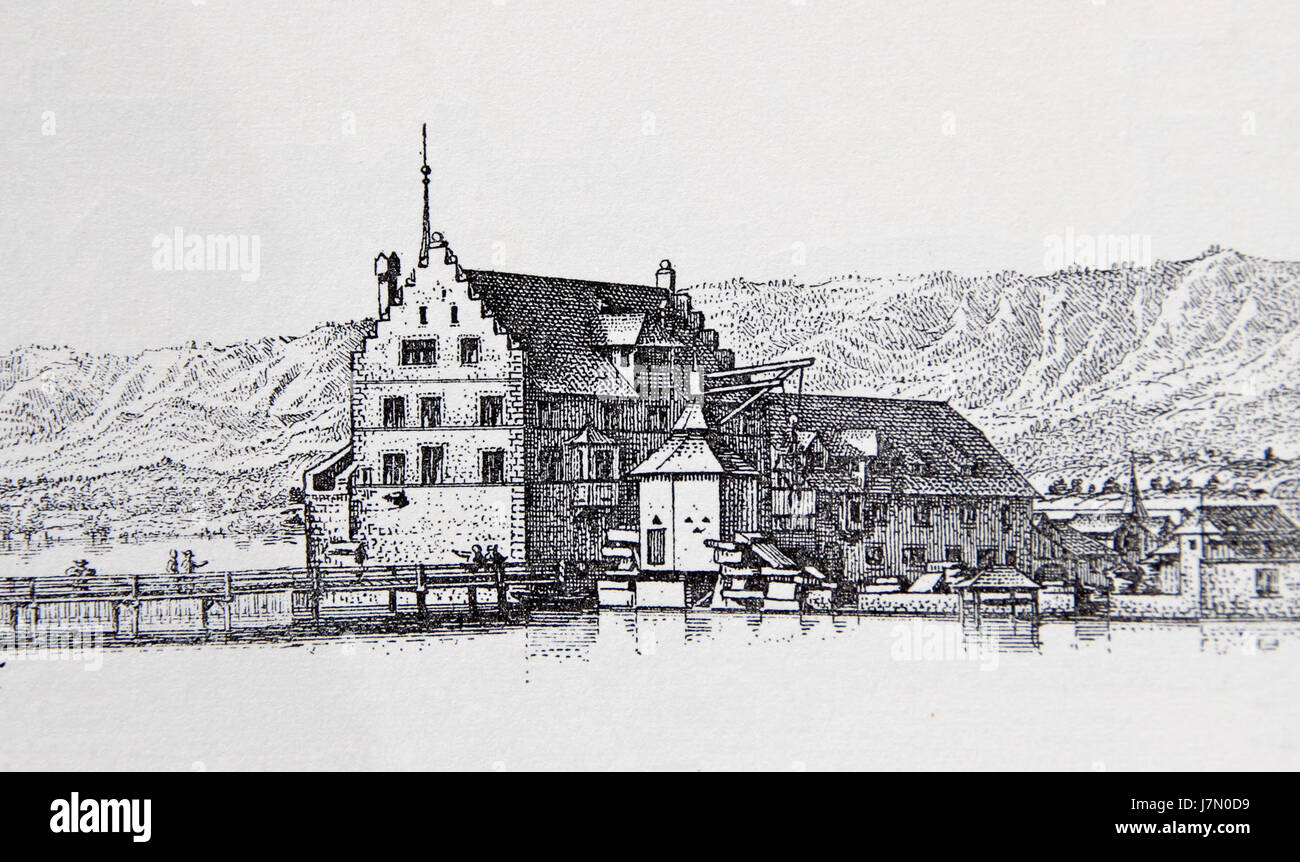 Bullinger altes Stadthaus Stock Photo - Alamy