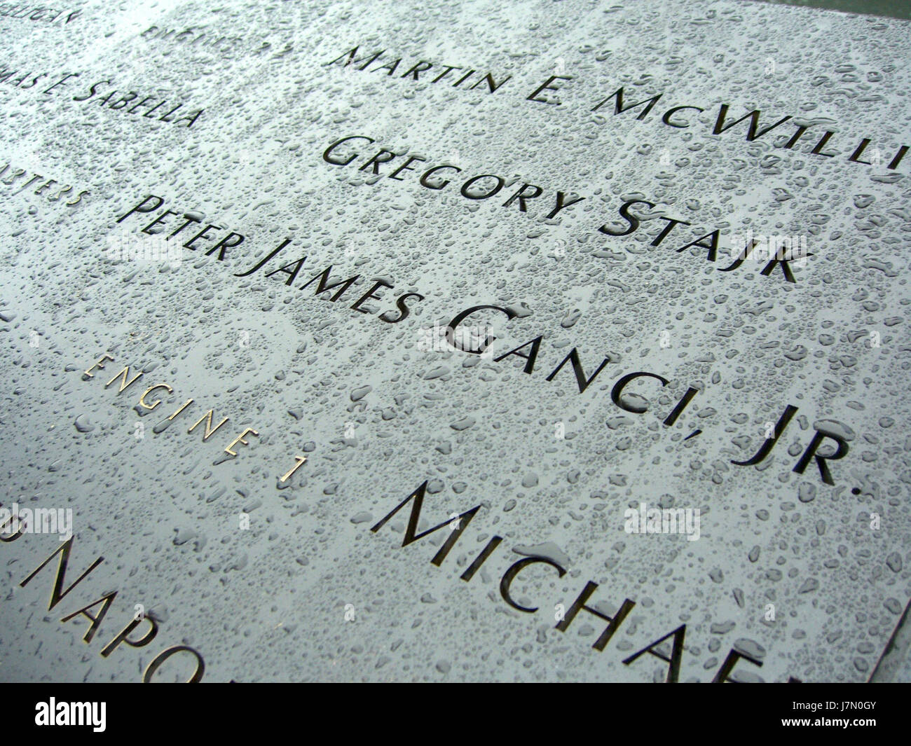 This refers to a photograph or artwork by Peter J. Ganci Jr. taken on ...