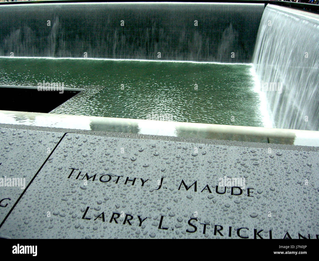 This refers to a panel photograph of Timothy Maude, an American ...