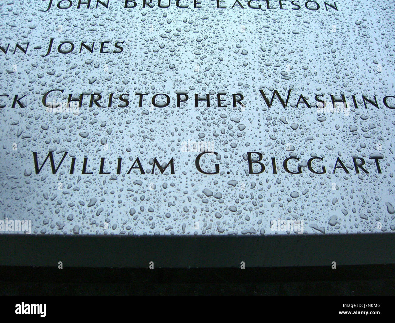 The image refers to a photograph taken by Bill Biggart on June 12, 2001 ...