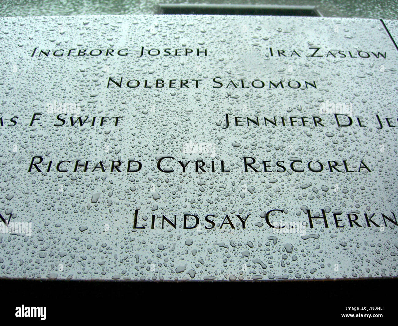 The image captures Rick Rescorla, an American-born British security ...