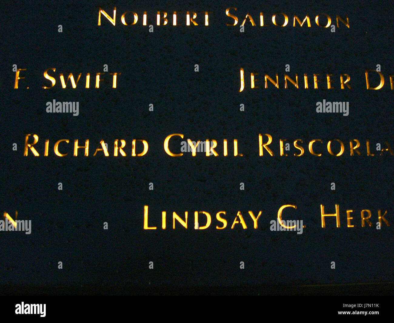 This panel depicts Rick Rescorla, known for his heroic actions during ...