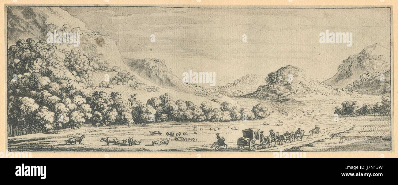 Chodowiecki Basedow Tafel 14 a Z Stock Photo - Alamy