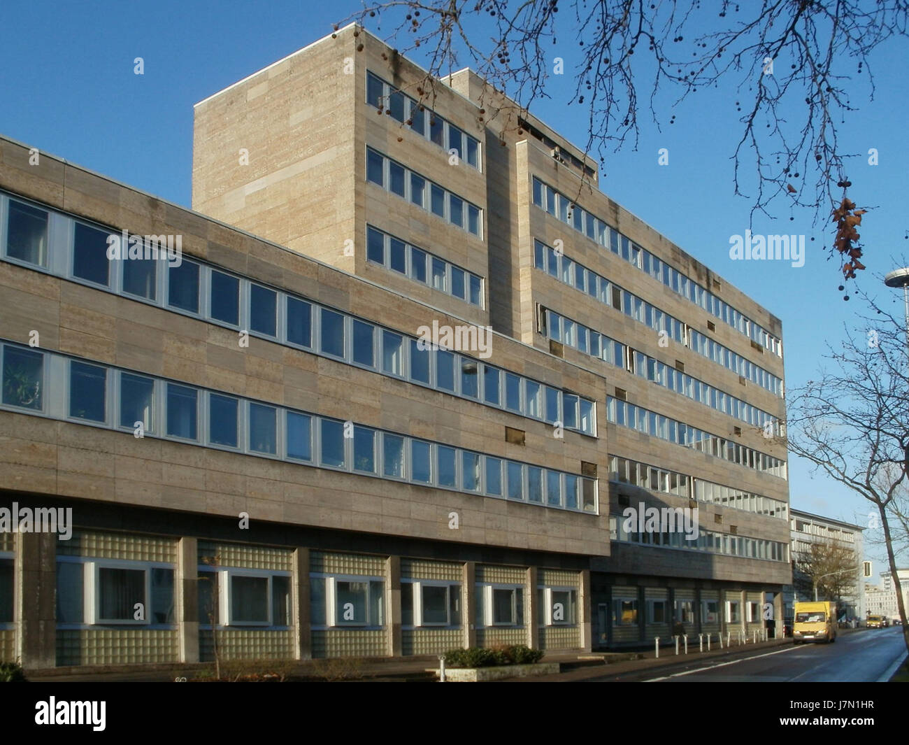 This refers to the Financial Ministry building located in SaarbrÃ¼cken ...