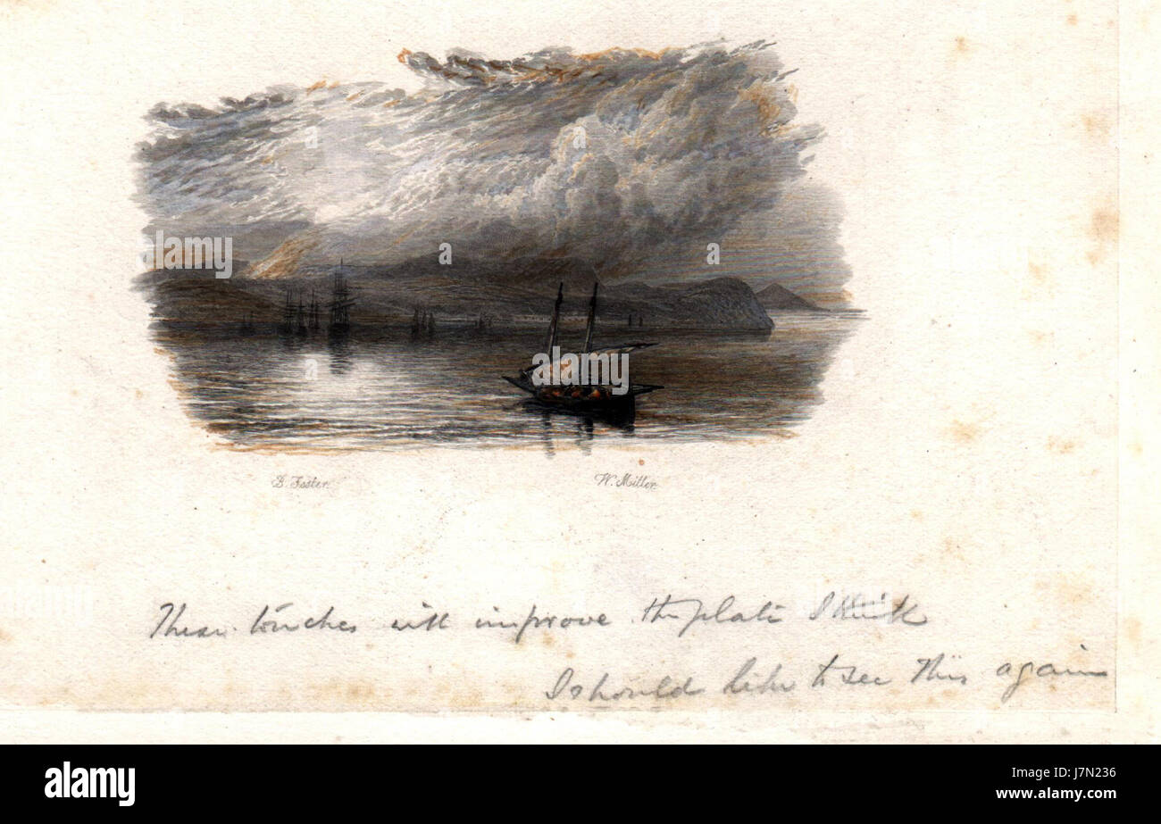 This engraving by William Miller, after Birket Foster, depicts 'Sestos ...