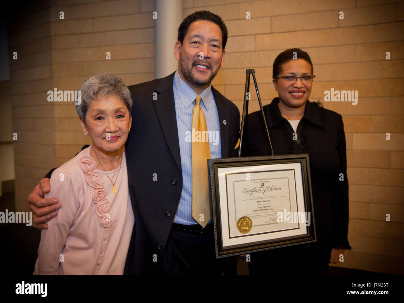 An image documenting the 2012 presidential inauguration, capturing the ...