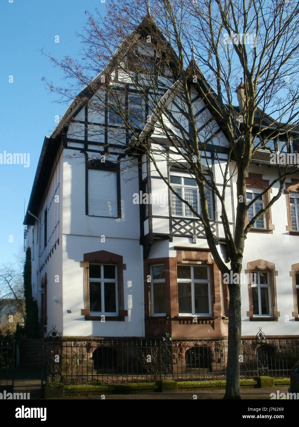 An address located at Lessingstr16 in Saarbrucken, Germany, possibly ...
