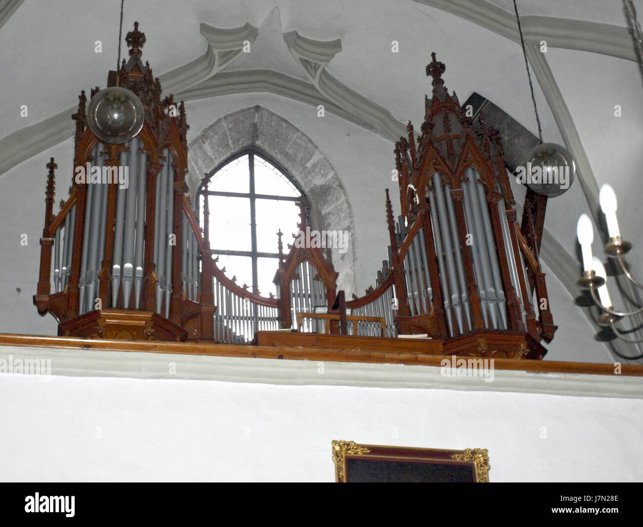 A photograph from January 15, 2012, of the Sebastian Chapel in Weyer ...