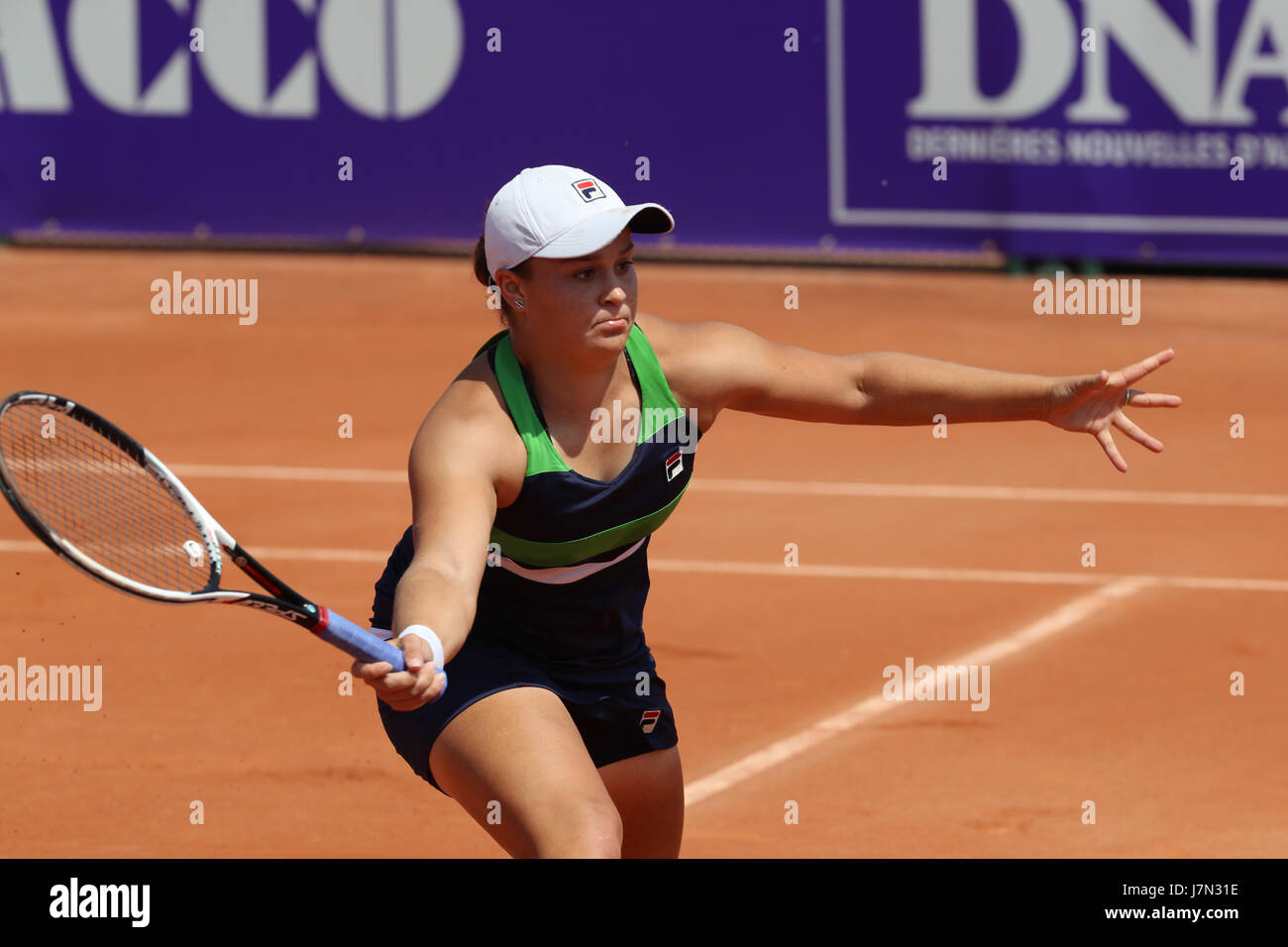 Strasbourg, France. 25th May, 2017. Australian tennis player Ashleigh ...