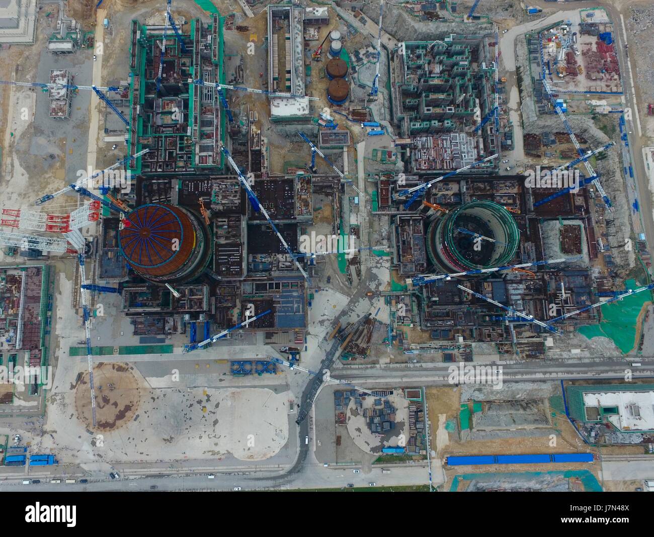 Nuclear reactor dome aerial hi-res stock photography and images - Alamy